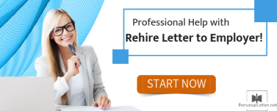 Rehire Letter to Employer | Reapplication Letter Samples